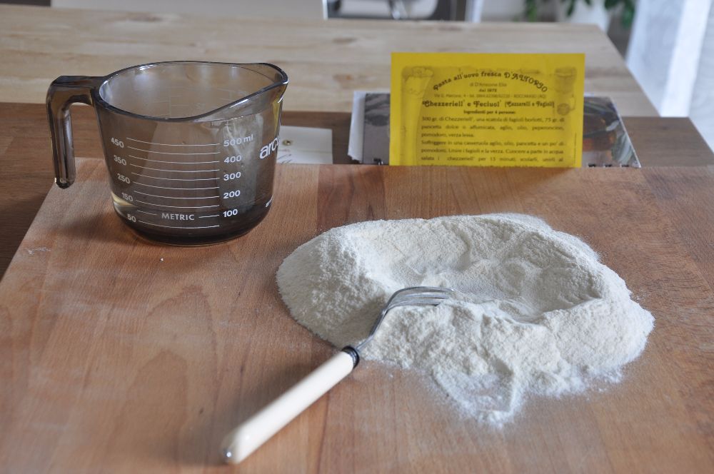 Cazzarielli con verza e fagioli – Lavanda Peperina
